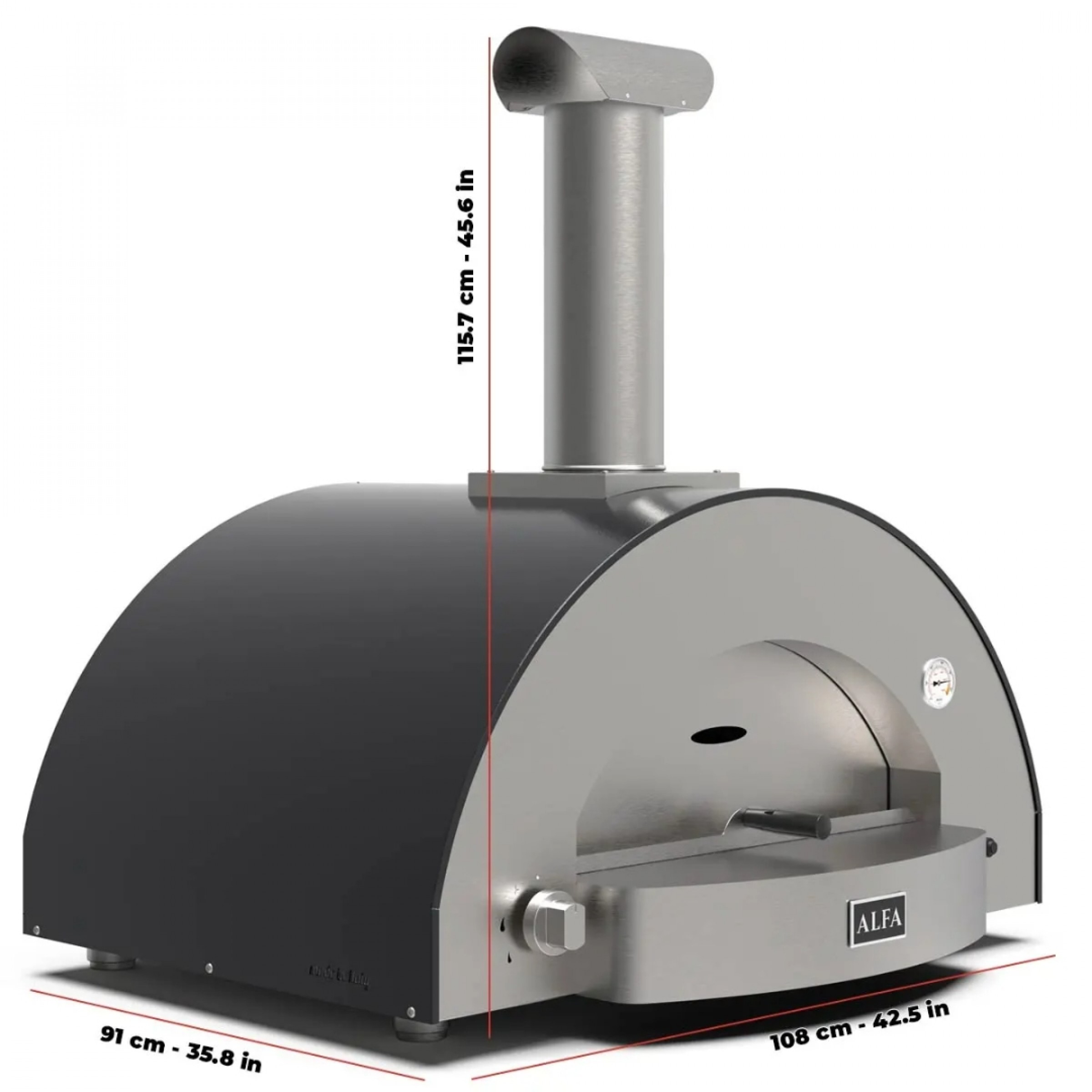 Alfa Forni Classico 4 Pizze Fxcl-4P-Lgra | Restart
