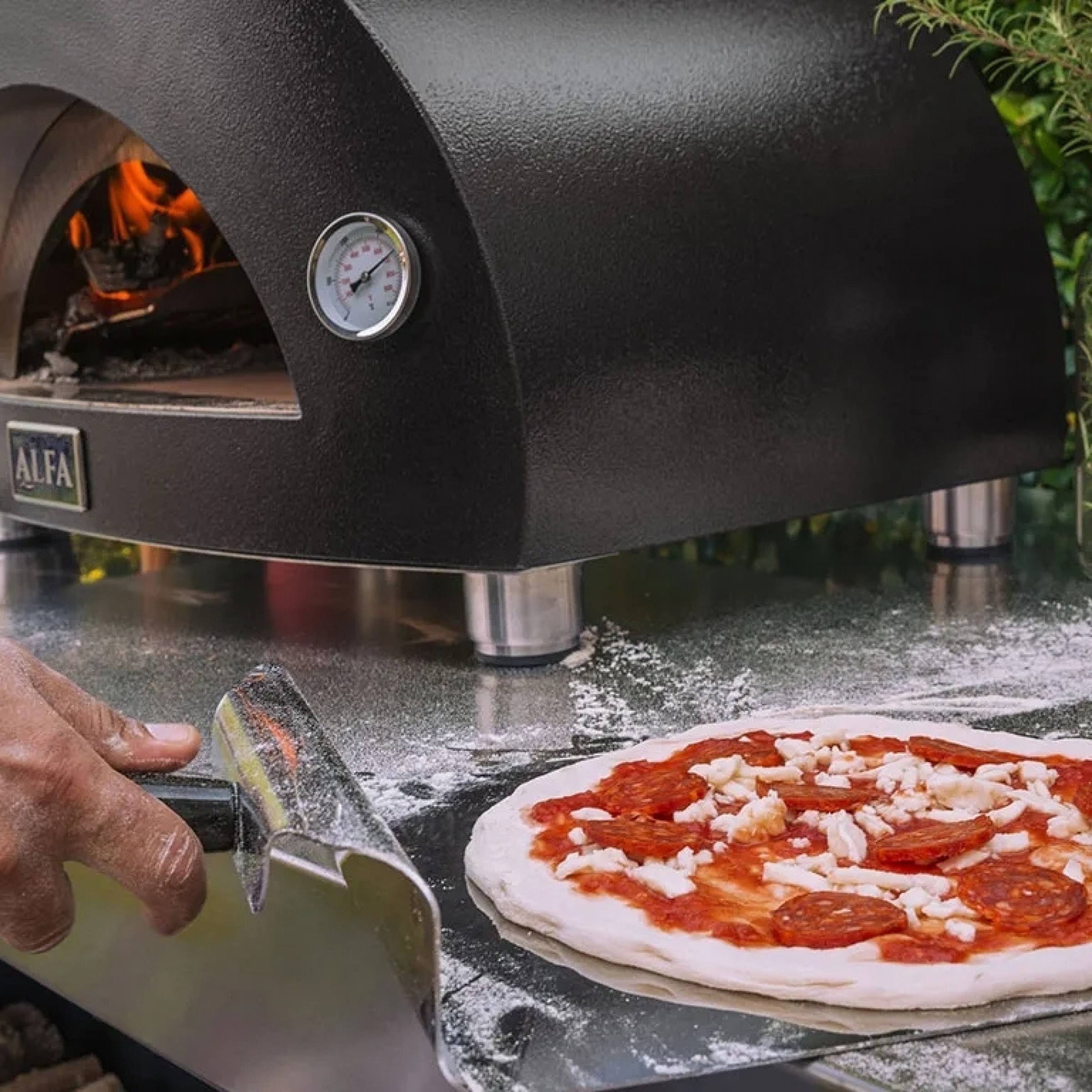 Alfa Forni Moderno 1 Pizza Wood Fxmd-1P-Lgra | Restart