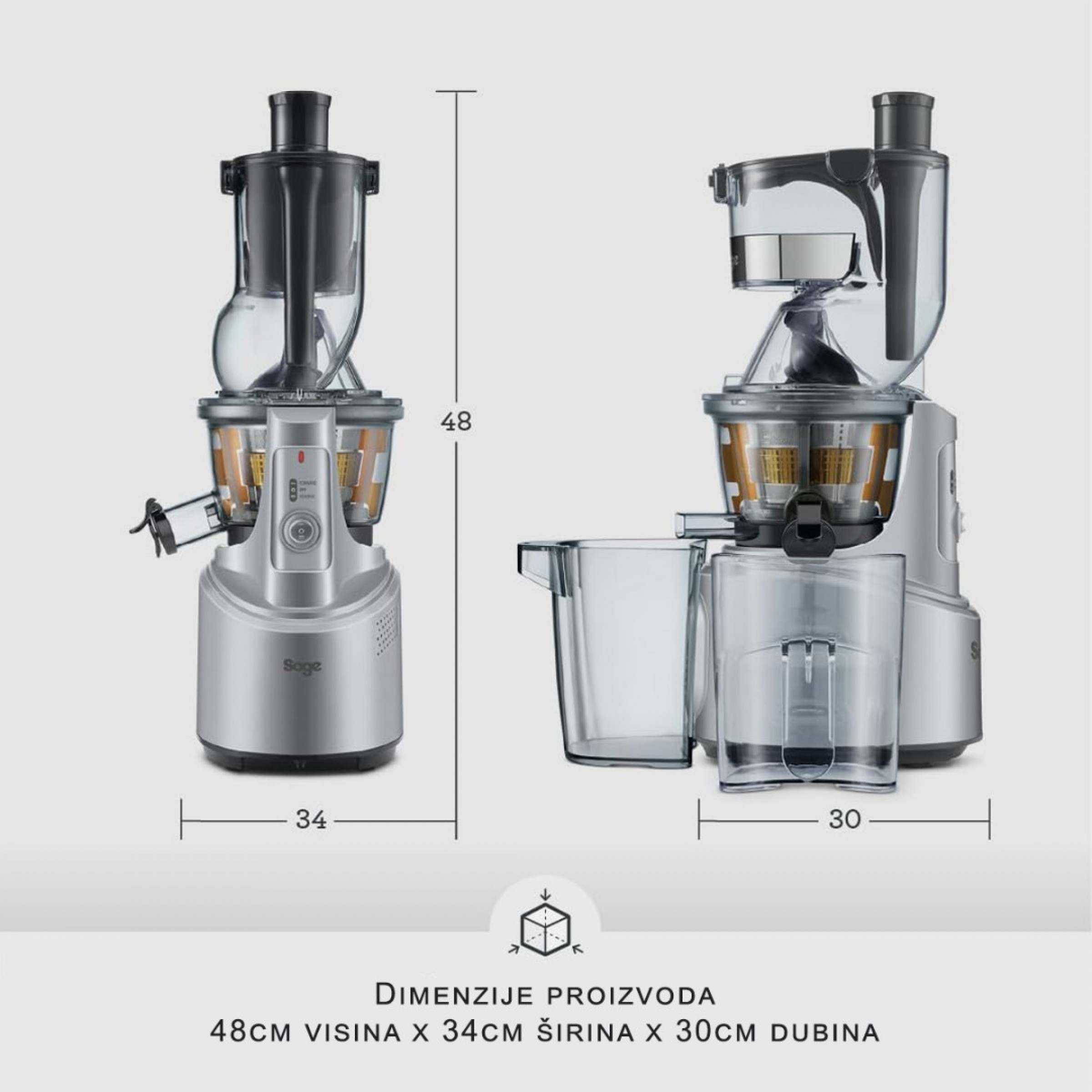 Sage Sjs700Sil The Big Squeeze™ | Restart